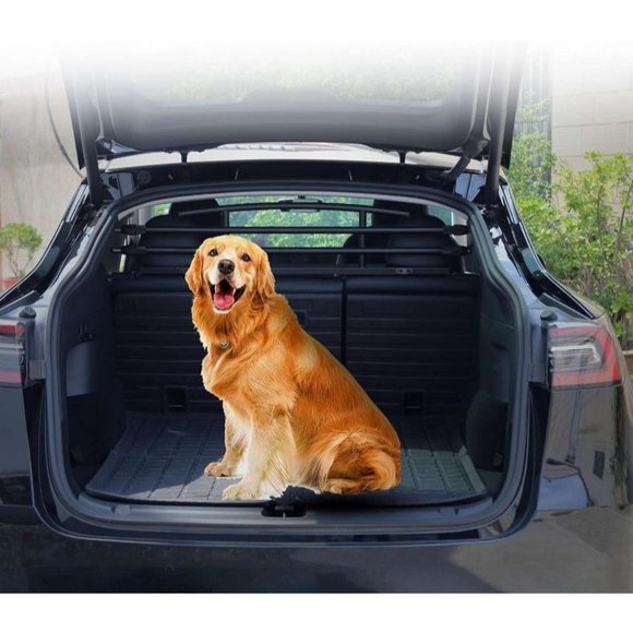 Dog | Tesla Model Y 2123 Pet Barrier Special Dog Car Guardrail Suv ...